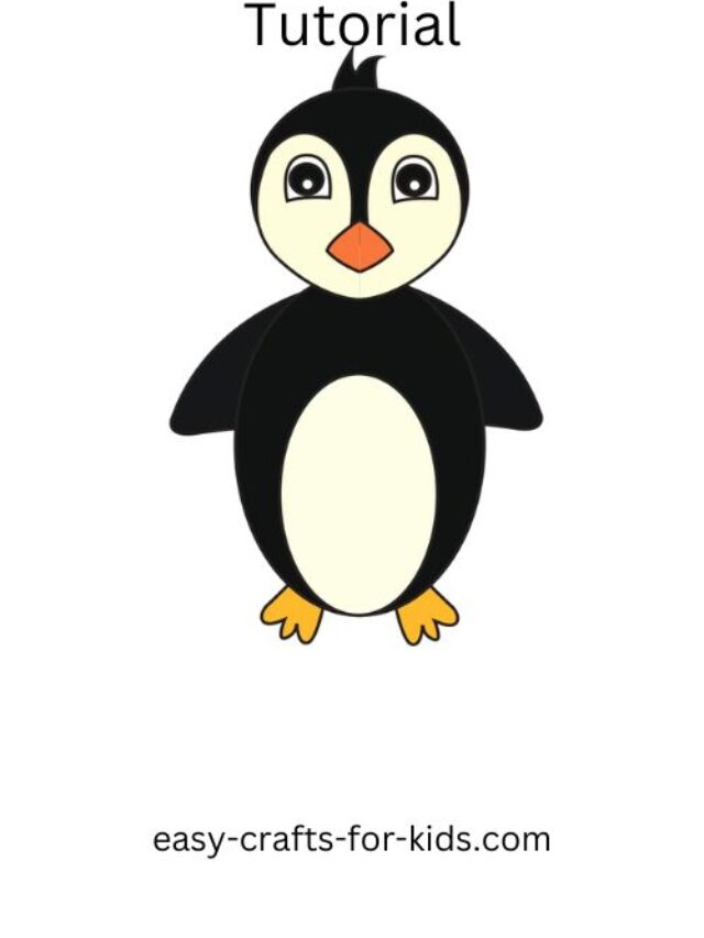 How to Draw a Penguin Story - Easy Crafts For Kids