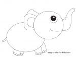 How to Draw an Elephant Easily - Step by Step Elephant Drawing Tutorial