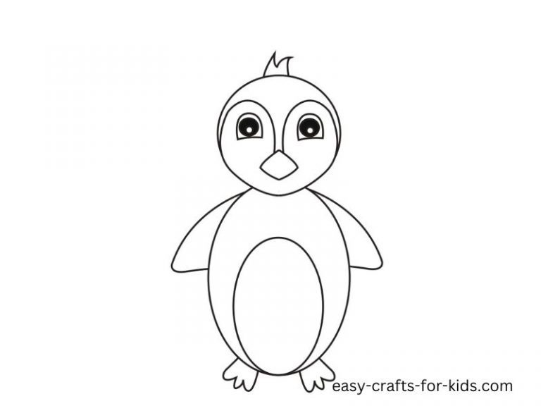 How to Draw a Penguin Easily