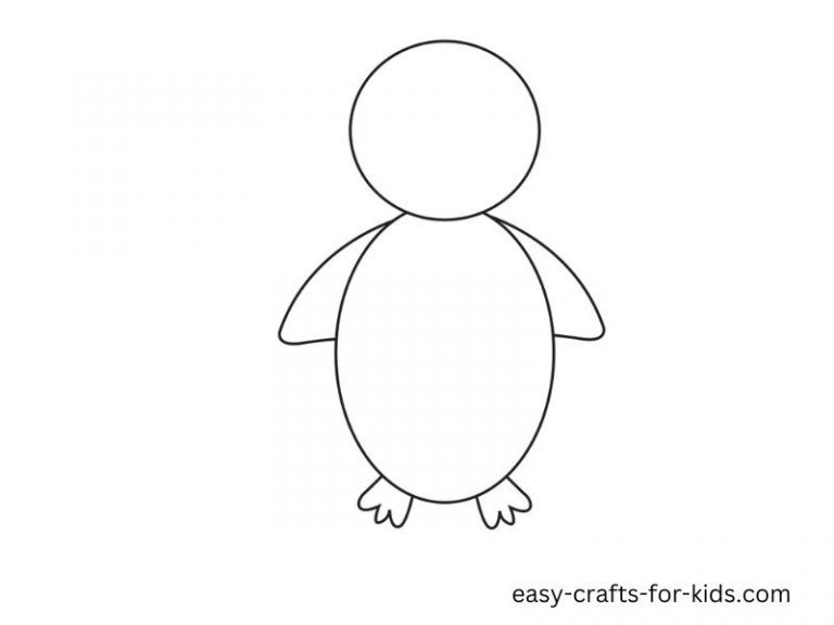 How to Draw a Penguin Easily