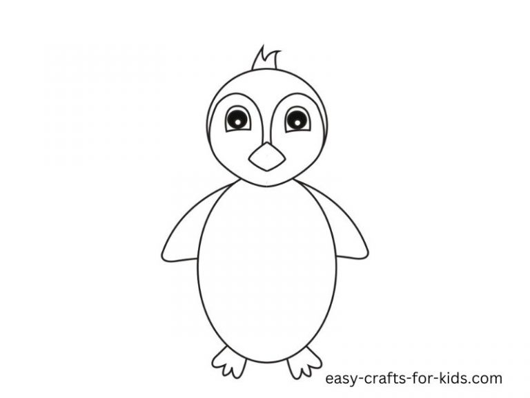 How to Draw a Penguin Easily