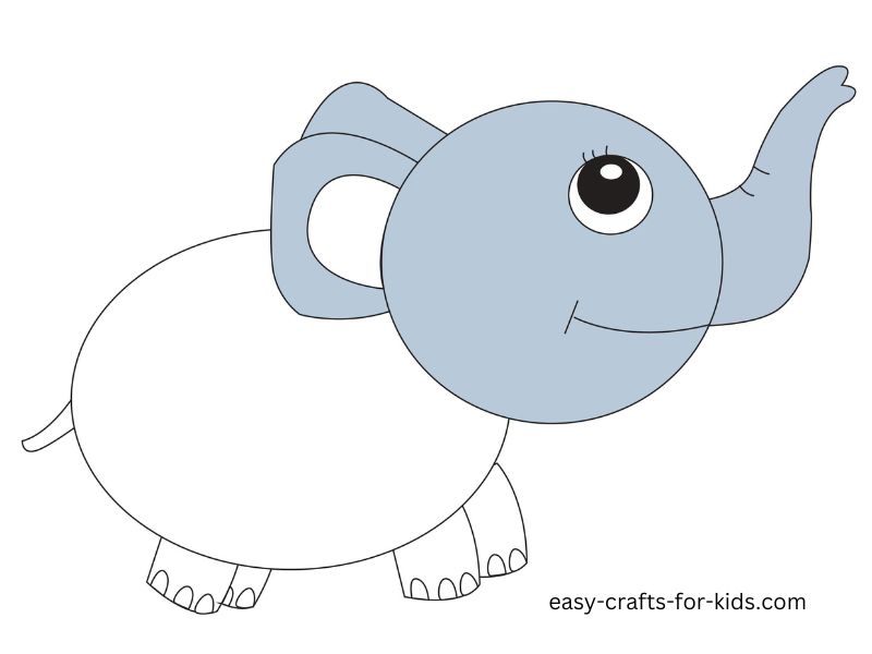 How to Draw an Elephant Easily - Step by Step Elephant Drawing