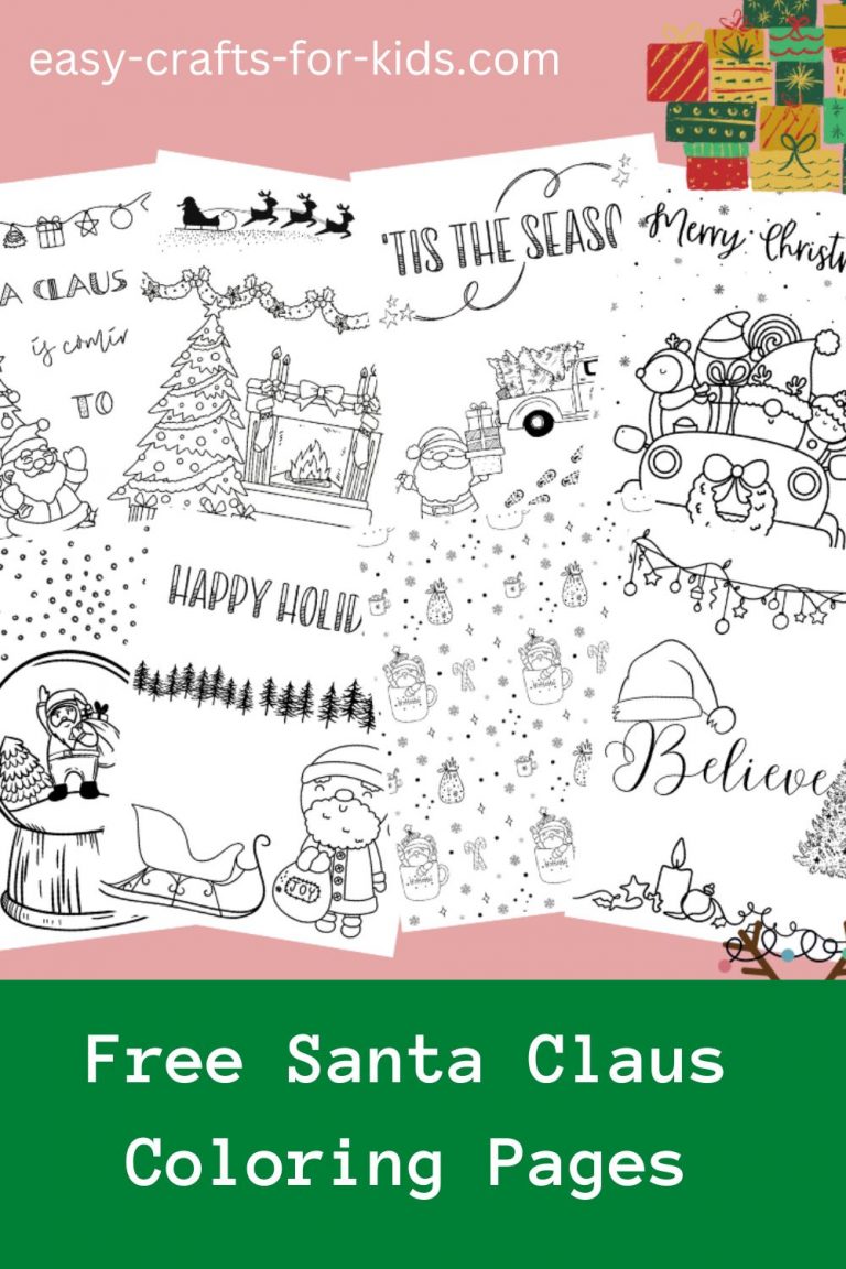 Santa Claus Coloring Pages
