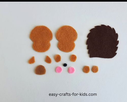 How to Make a Felt Hedgehog