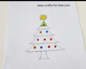 How to Draw a Christmas Tree - Christmas Tree Drawing for Kids