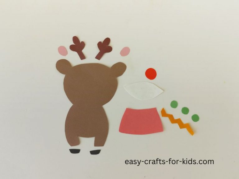 How to Make a Paper Reindeer Ornament