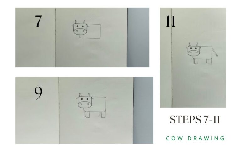 Easy to Draw Cow for Kids