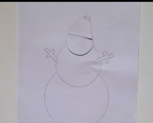 How to Draw a Snowman for Kids