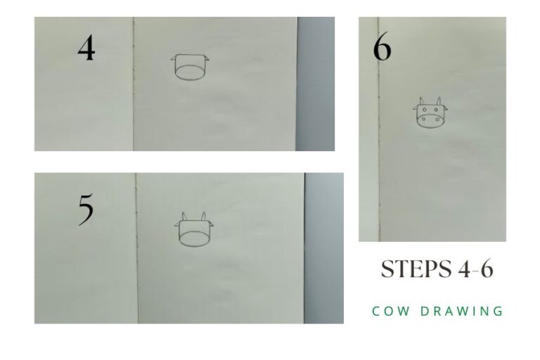 Easy to Draw Cow for Kids