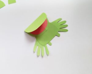 Handprint Frogs - Easy Frog Handprint Craft