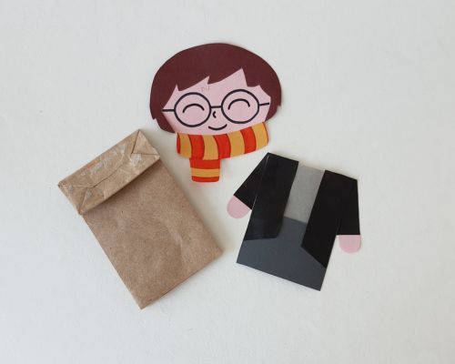 Paper Bag Harry Potter Craft