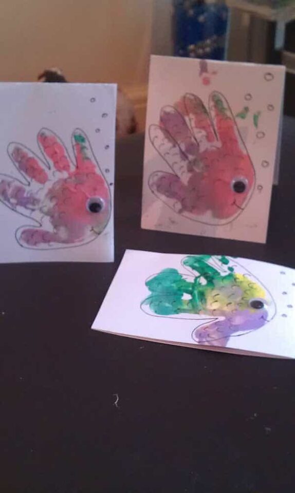 Simple Handprint Crafts - What You Can Make with Kids Handprints