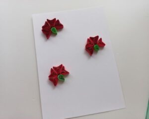 How to Make a Quilled Rose Card