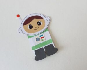 Paper Bag Astronaut Craft for Kids